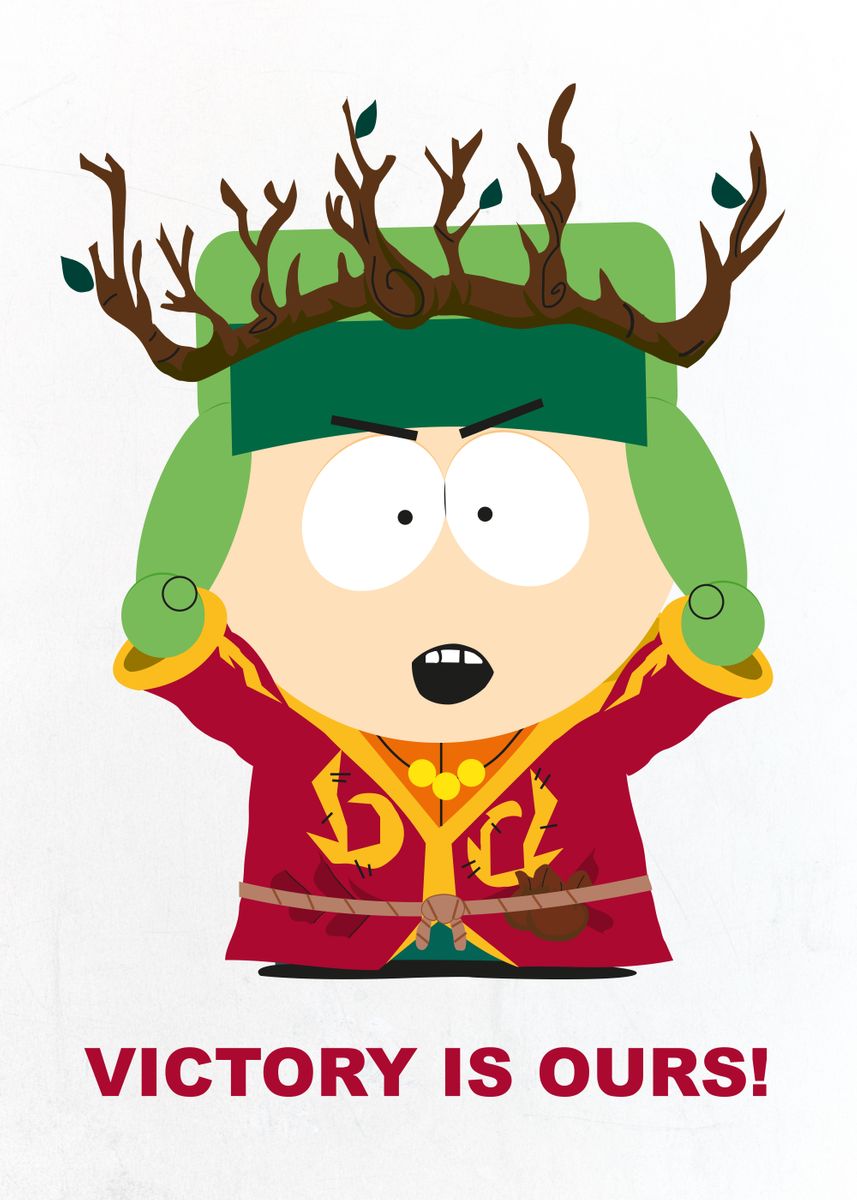 'Victory Is Ours' Poster, picture, metal print, paint by South Park ...