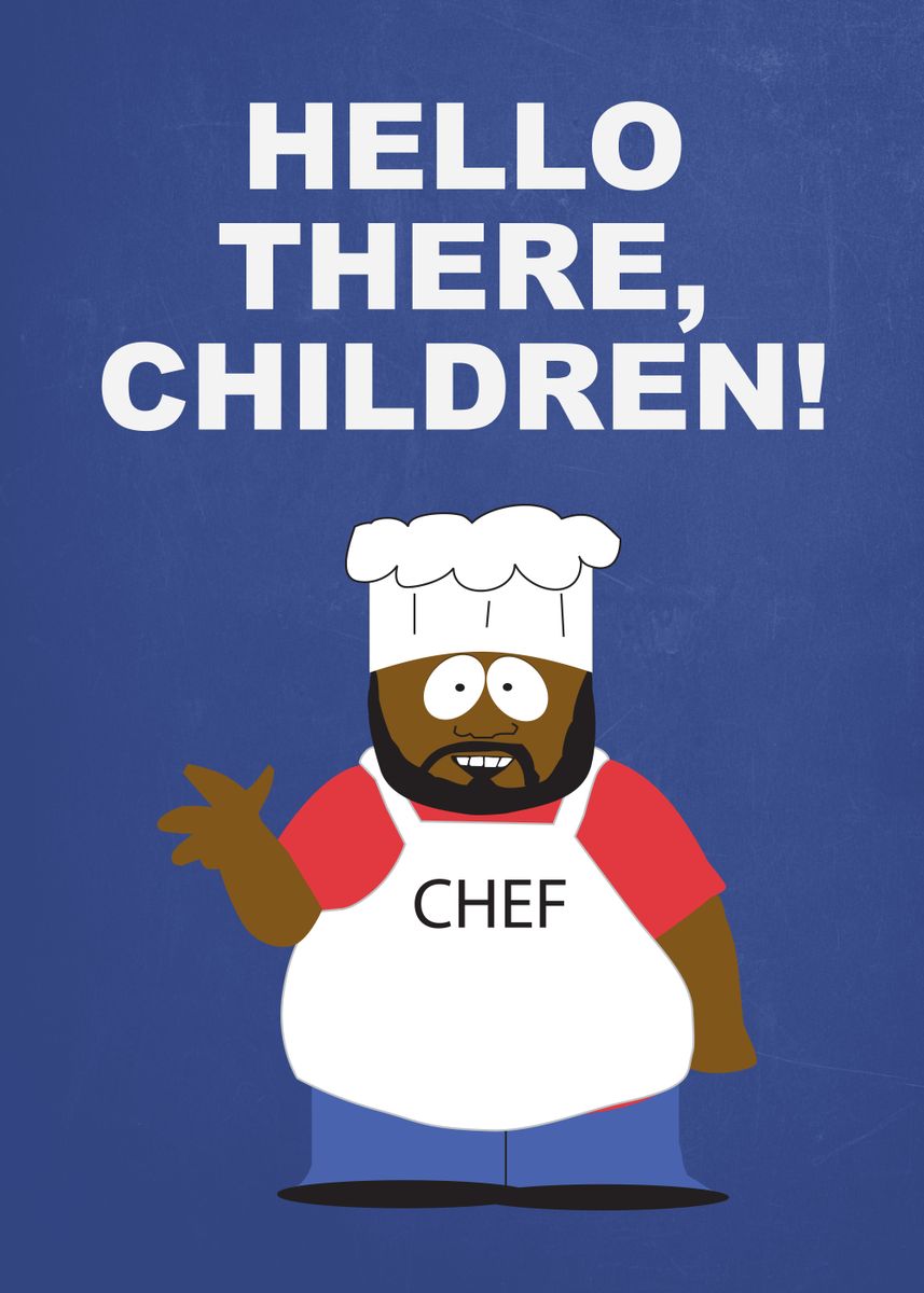 'Hello There Children' Poster, picture, metal print, paint by South ...