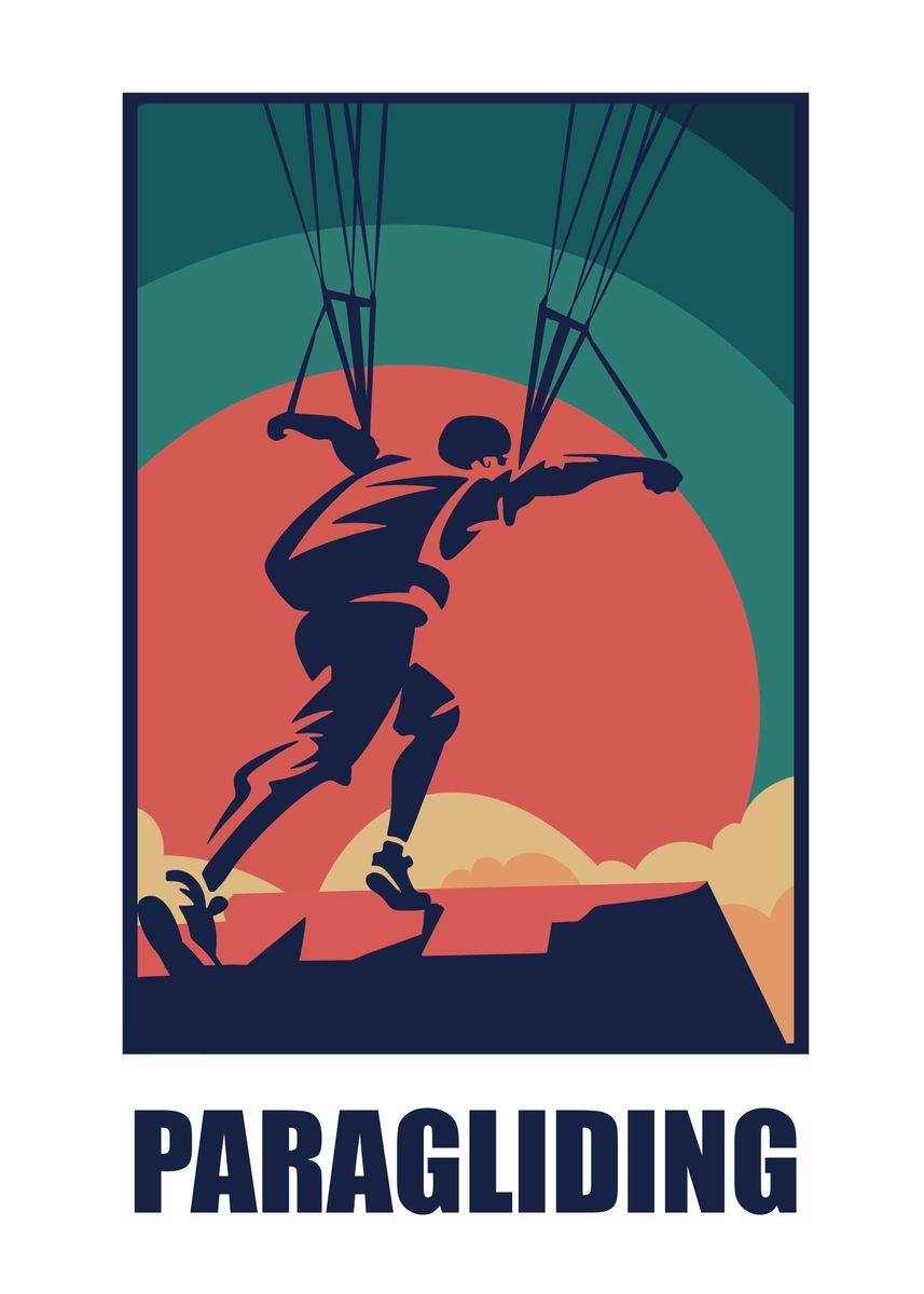 'Skydive' Poster by UNIKORN | Displate