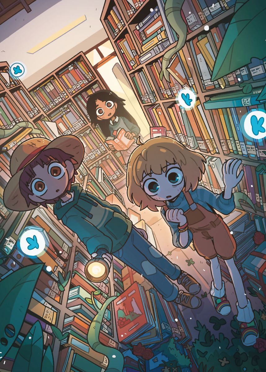 'Library' Poster, picture, metal print, paint by CarlesDalmau | Displate