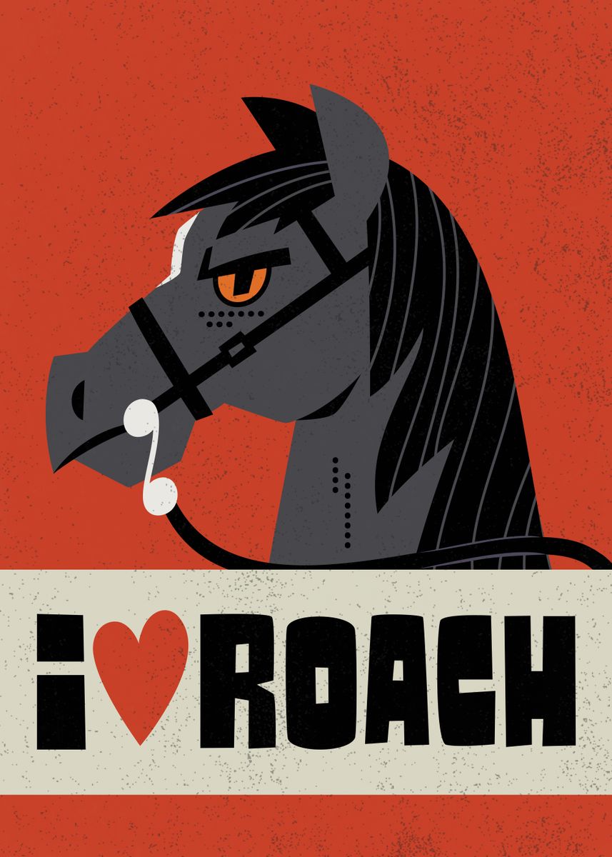 'Love Roach' Poster, picture, metal print, paint by The Witcher Series ...