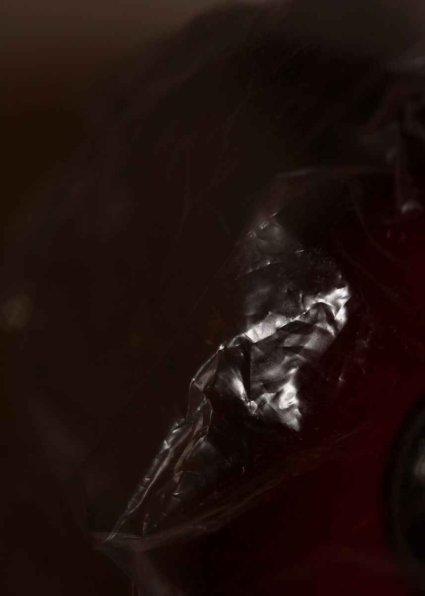 'Plastic bag close up tripp' Poster, picture, metal print, paint by ...