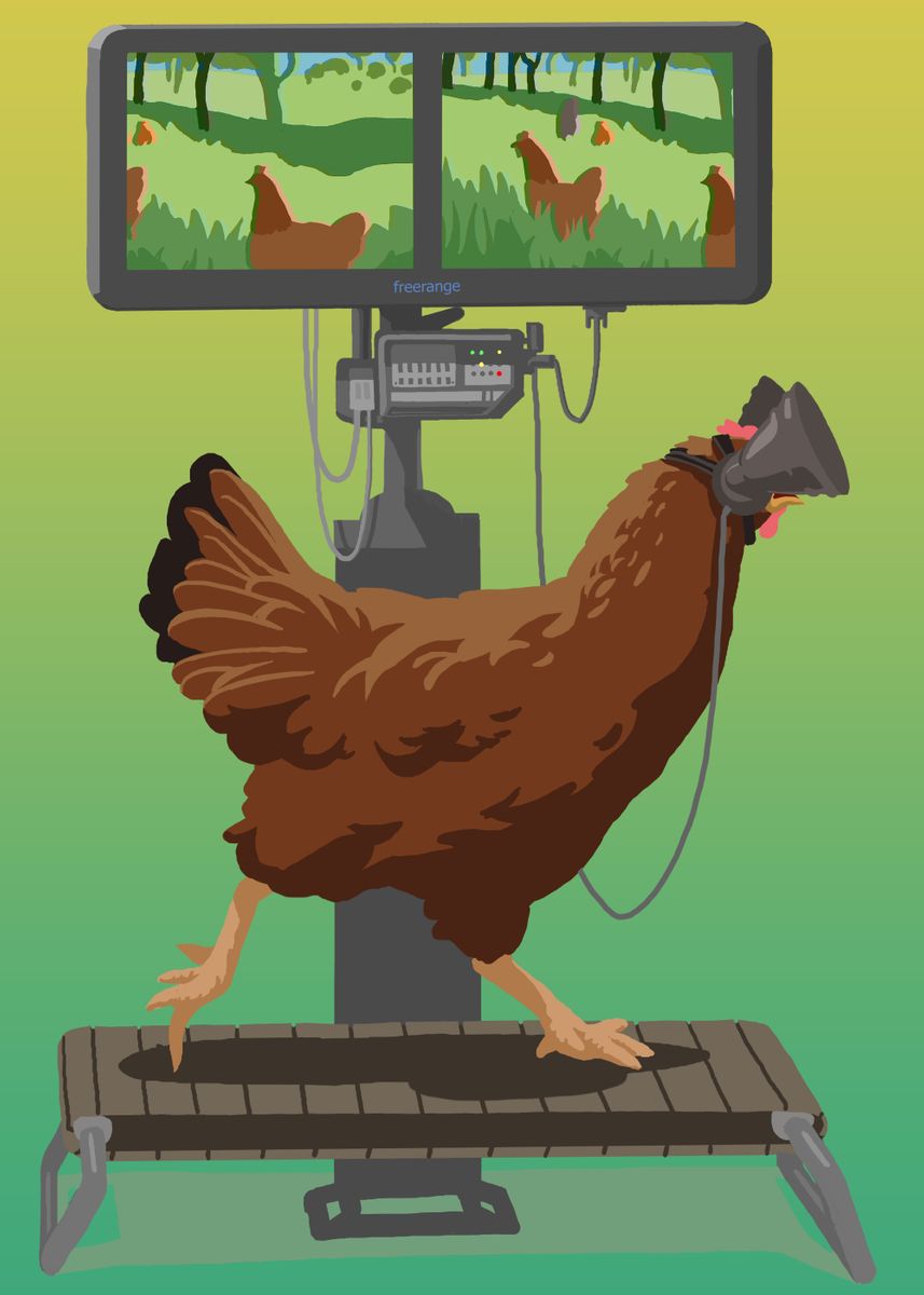 'Cockulus Rift' Poster, picture, metal print, paint by Psyl0 | Displate