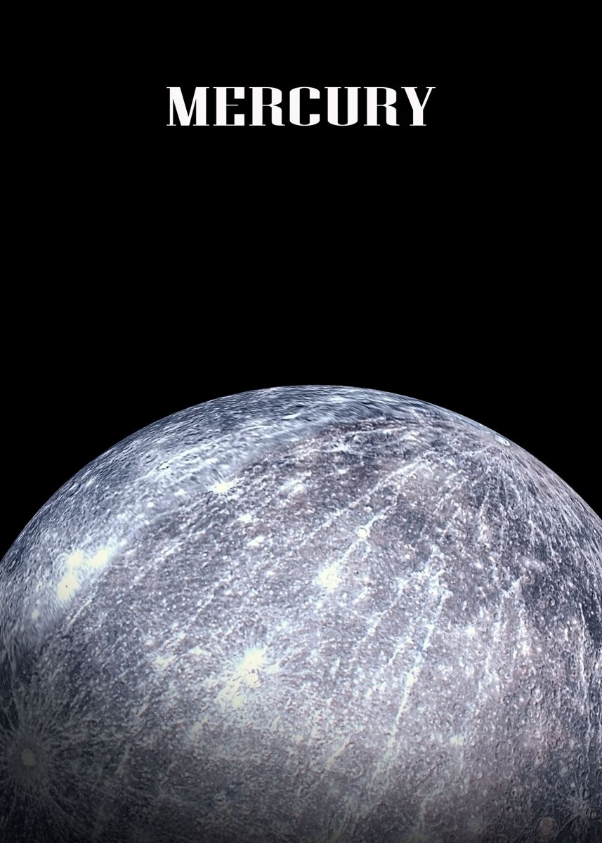 'Mercury' Poster, picture, metal print, paint by Mango Art | Displate