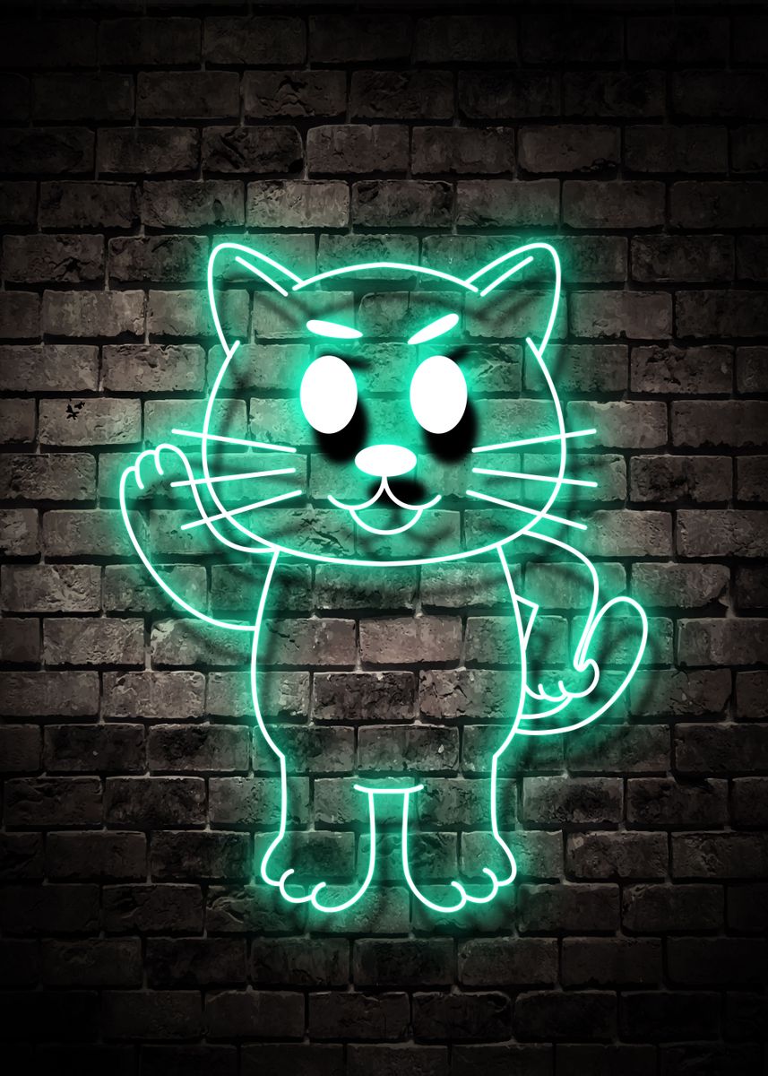 'Animal Cats' Poster by Osman Conner | Displate