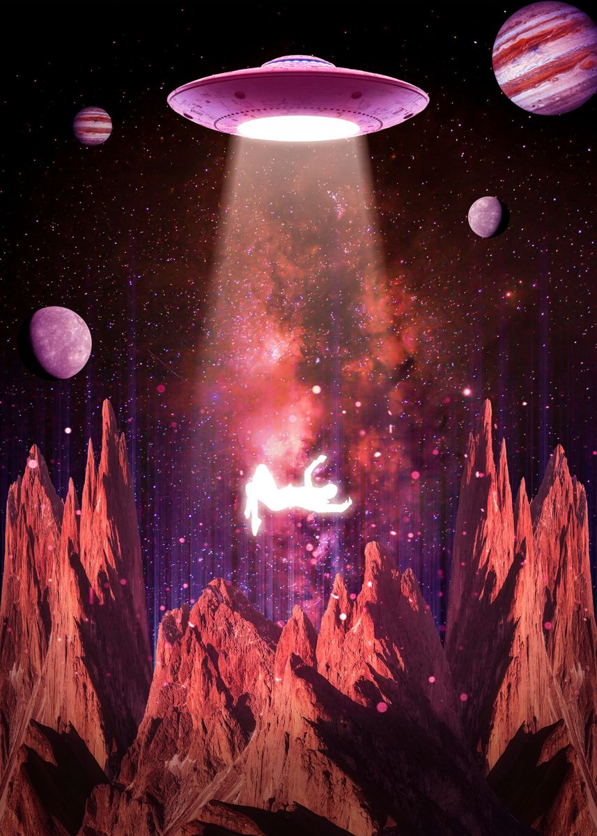 'Flying' Poster by INDO ART | Displate