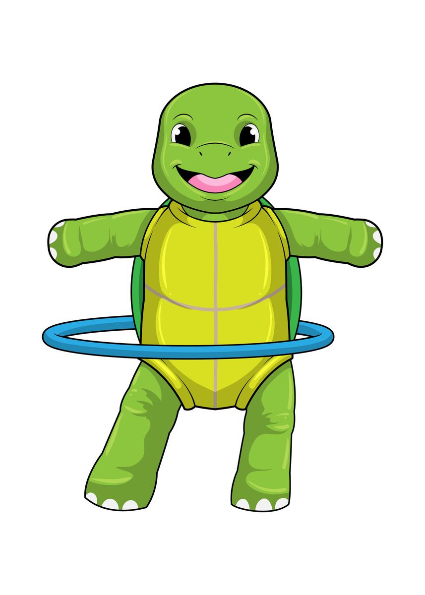 'Turtle Fitness tires' Poster, picture, metal print, paint by Markus ...