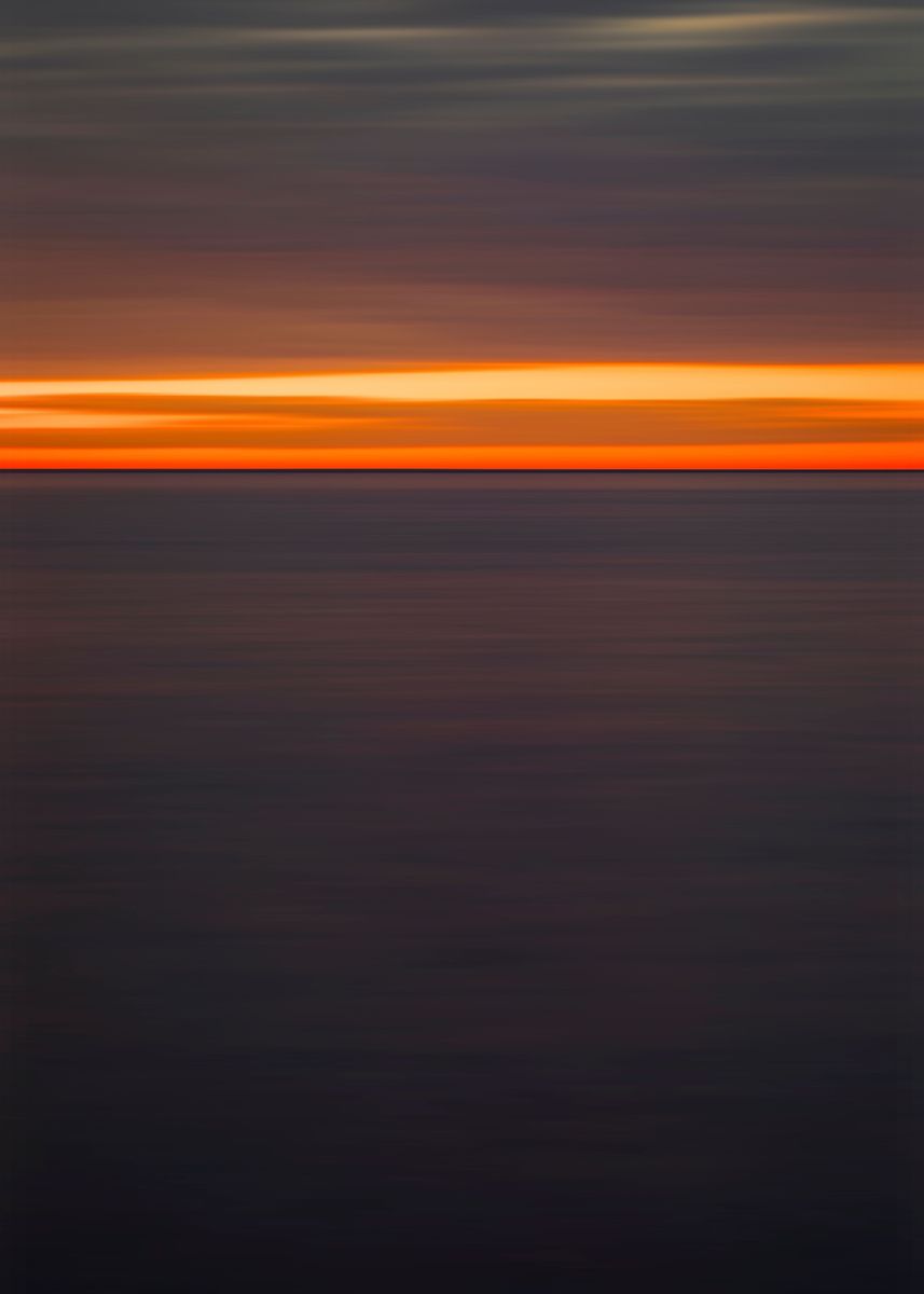 'Sunset warm color' Poster by MCAshe Art | Displate