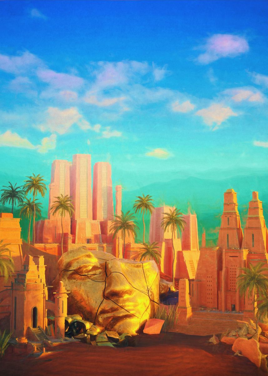 'Hidden Secret' Poster, picture, metal print, paint by Shørsh | Displate