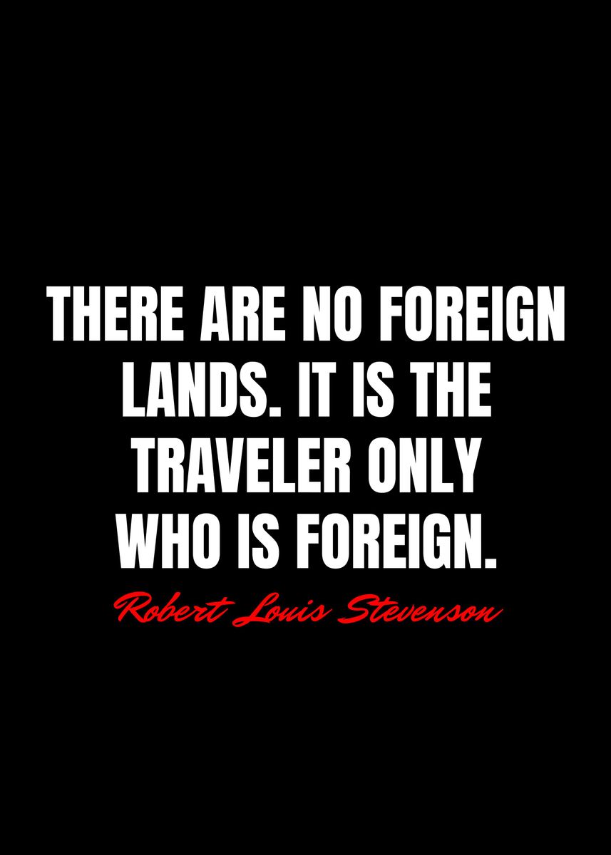 'Robert Louis Quotes' Poster, picture, metal print, paint by Best ...