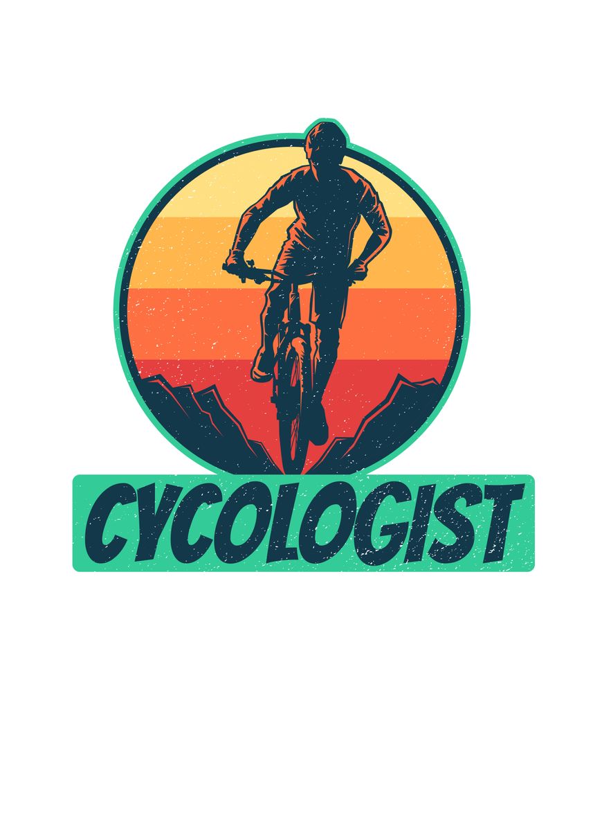'Cycologist' Poster by Steven Zimmer | Displate