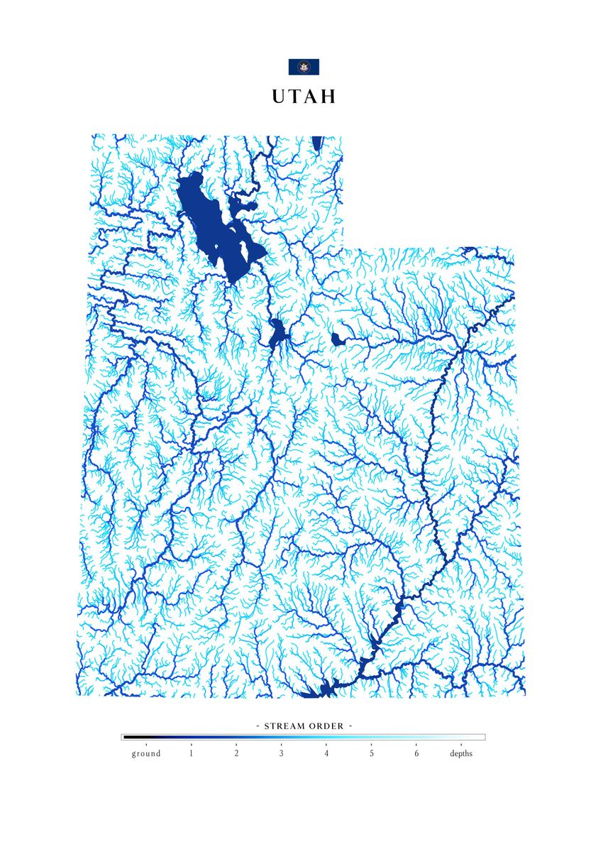 'US Utah' Poster by Raphael | Displate