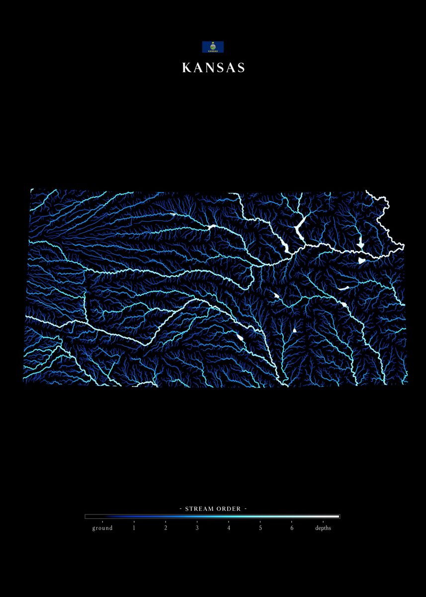 'US Kansas' Poster by Raphael | Displate