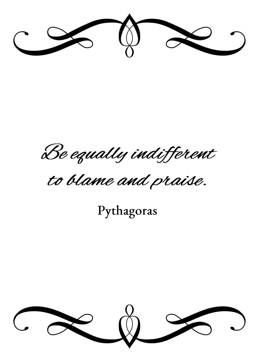 'Equally Indifferent' Poster, picture, metal print, paint by ABConcepts ...