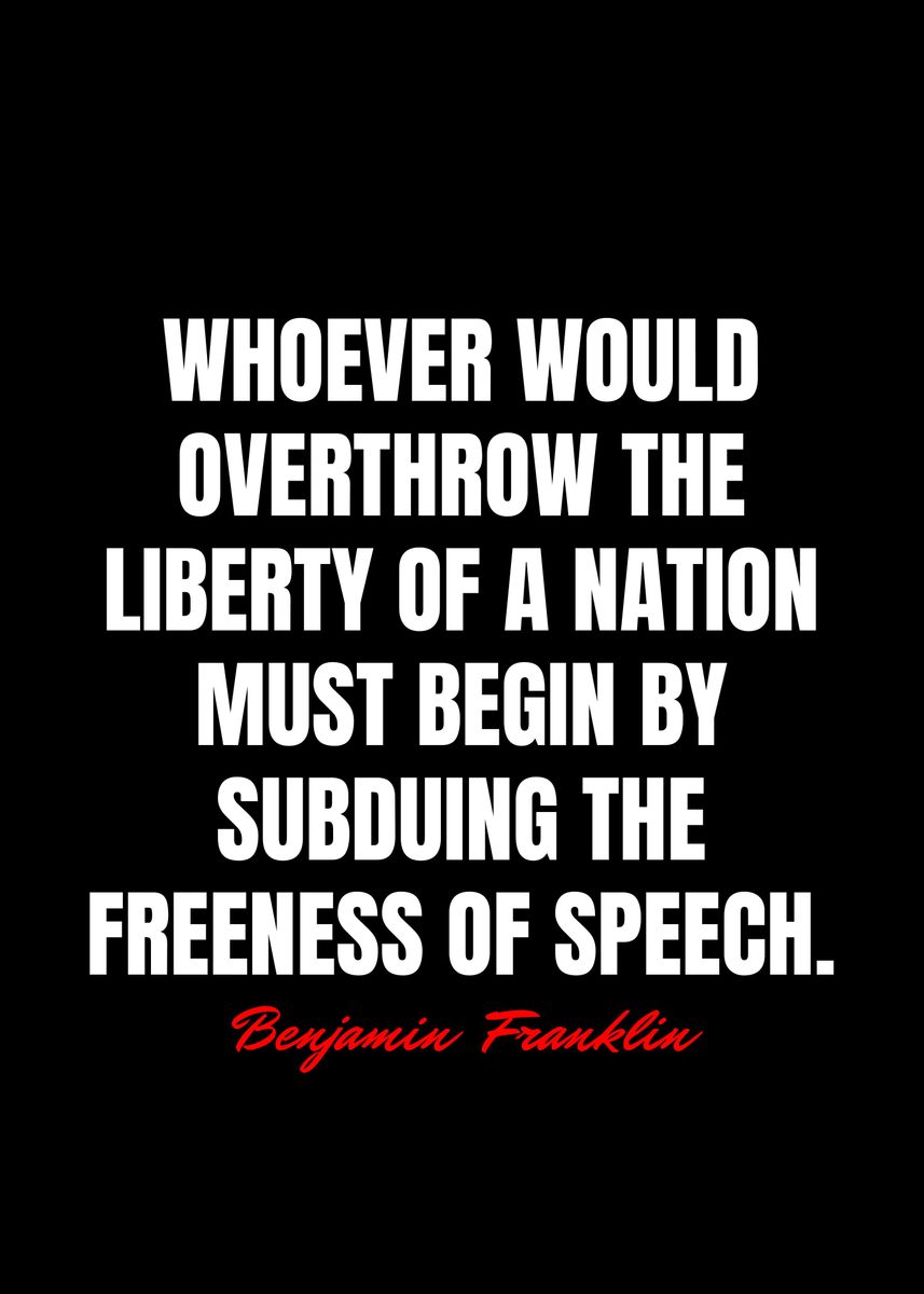 'Benjamin Franklin Quotes' Poster, picture, metal print, paint by Best ...