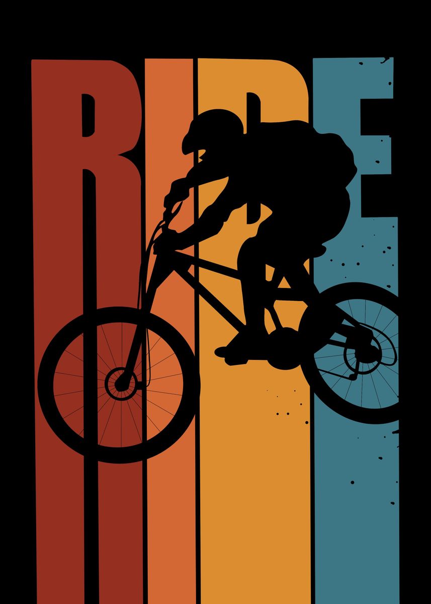 'Ride' Poster, picture, metal print, paint by UNIKORN | Displate