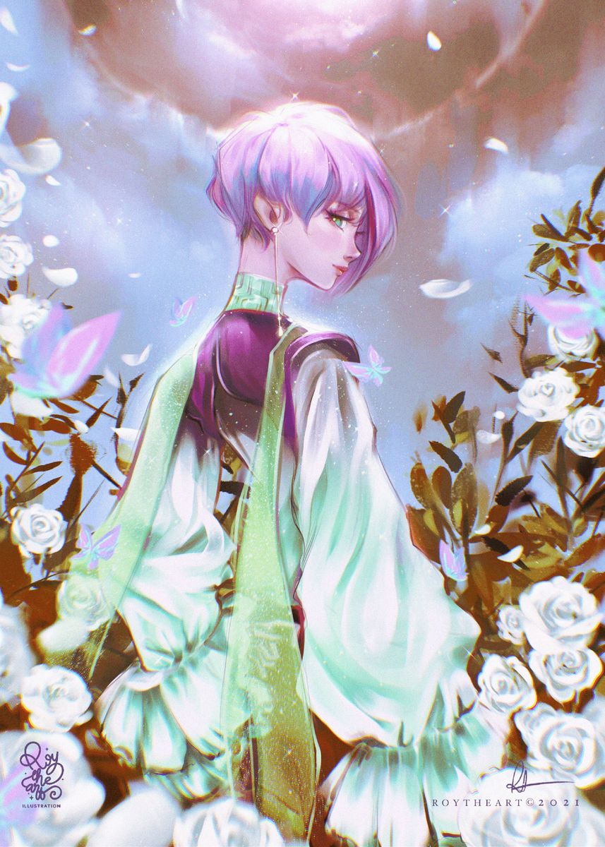 'The Fairy of Technology' Poster, picture, metal print, paint by ROY ...