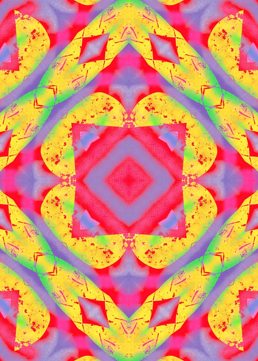 'Abstract Unique' Poster by Shichiro Ken | Displate