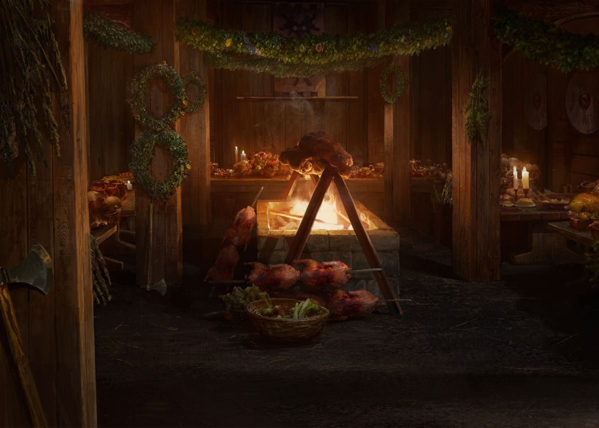 'Northern Feast' Poster by Crusaider Kings III | Displate