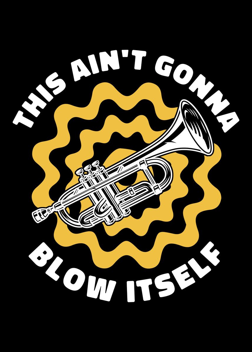 'Trumpet Trumpeter Jazz' Poster, picture, metal print, paint by ...