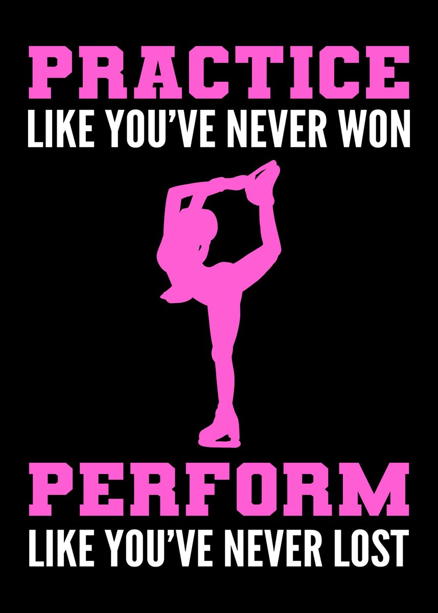 'Ice Skating Quotes' Poster by FunnyGifts | Displate