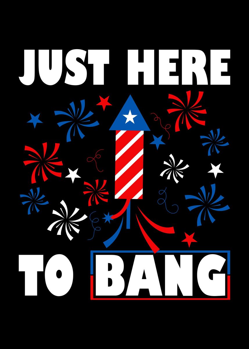 'Fireworks Director USA' Poster, picture, metal print, paint by ...