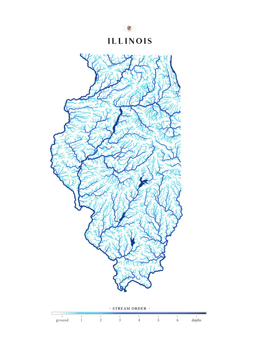 'US Illinois' Poster by Raphael | Displate