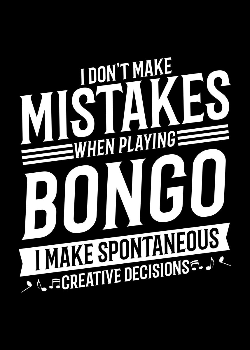 'Bongo Player Musician' Poster, picture, metal print, paint by ...