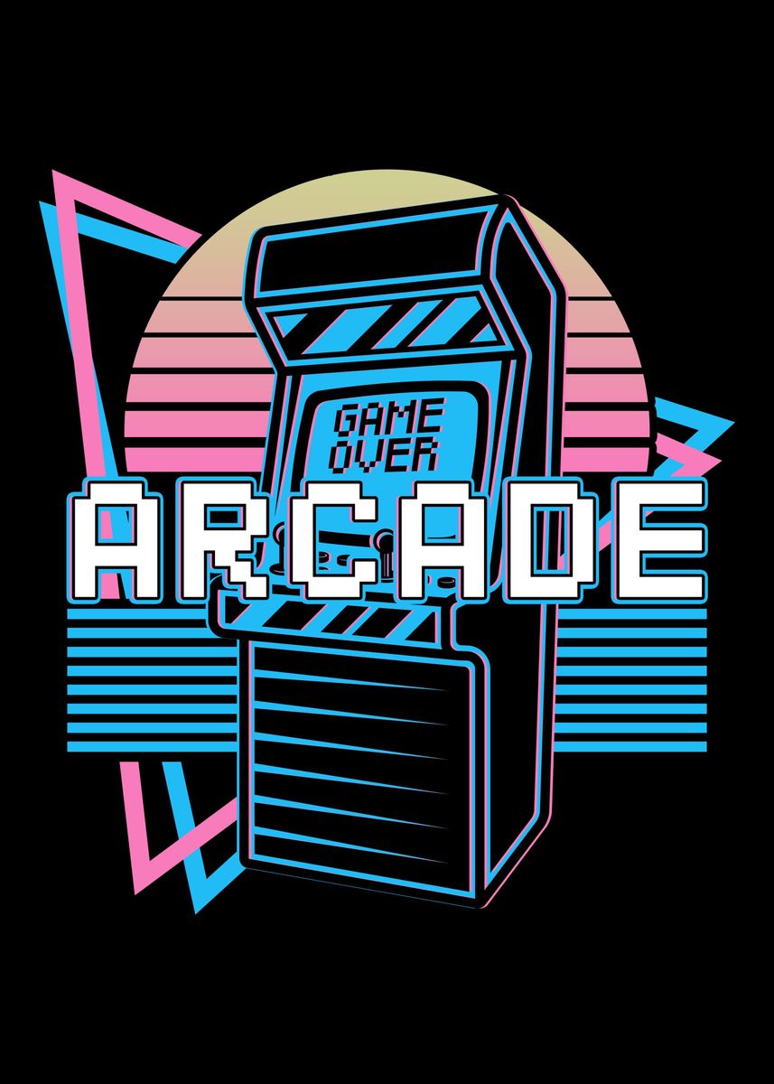 'Arcade Machine' Poster, picture, metal print, paint by AestheticAlex ...