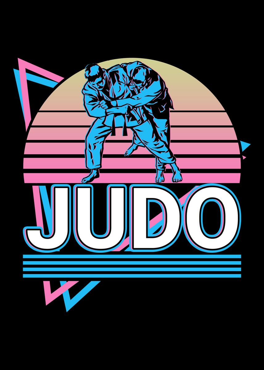 'Judo' Poster, picture, metal print, paint by AestheticAlex | Displate