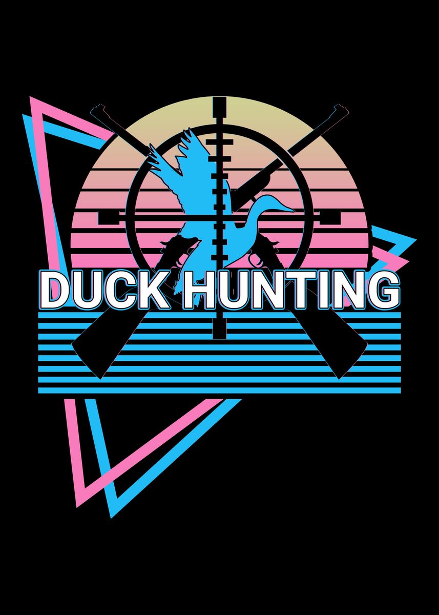 'Duck Hunting' Poster, picture, metal print, paint by AestheticAlex ...