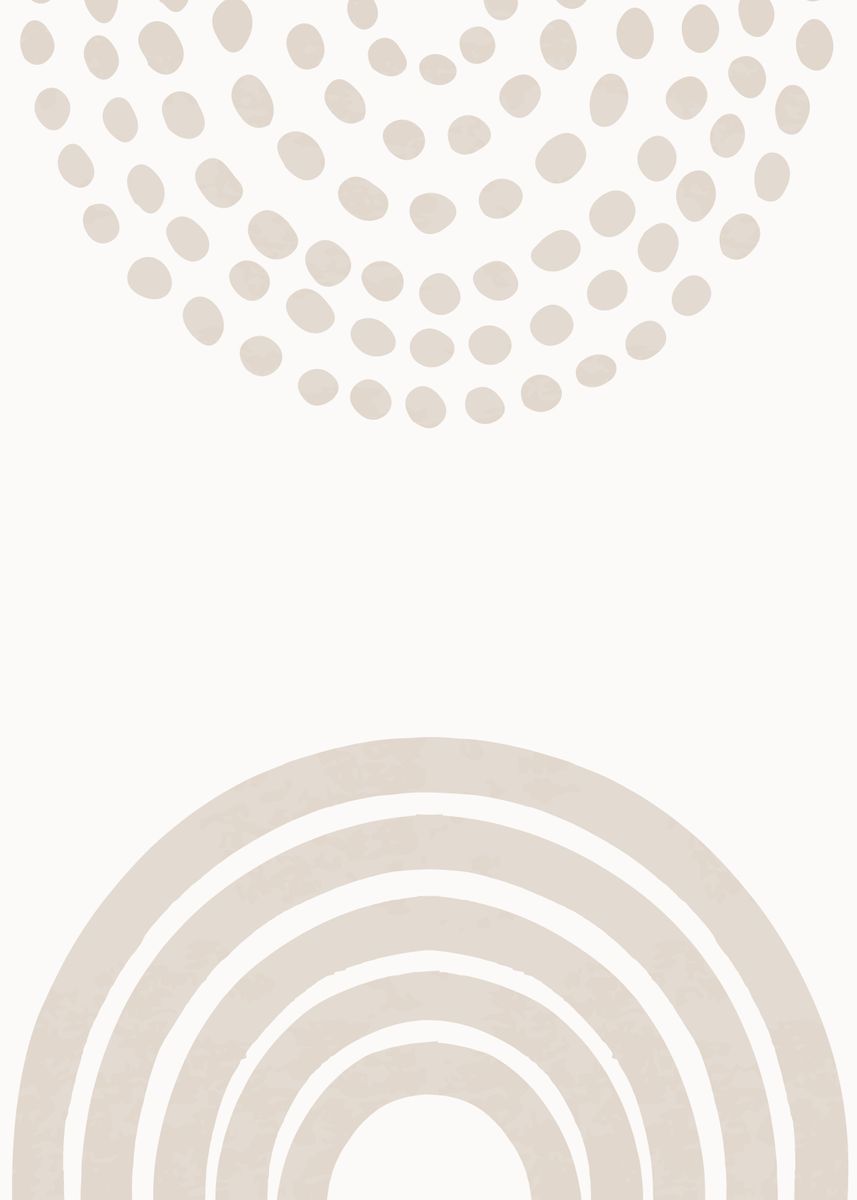 'Boho rainbow kids room' Poster by Human Shadow | Displate