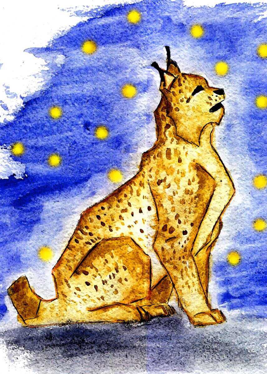 'Fireflies' Poster, picture, metal print, paint by dogodart Naoki ...