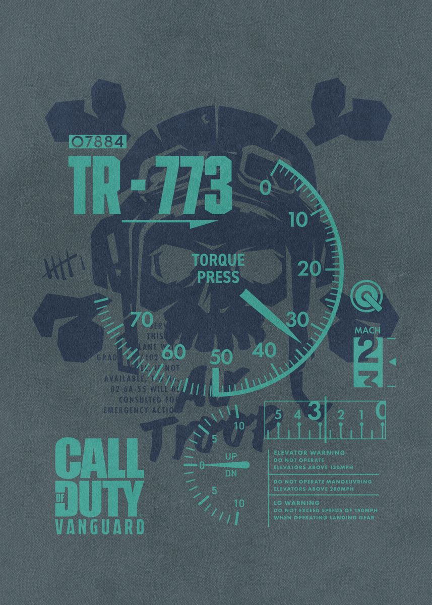 'Torque Press' Poster, picture, metal print, paint by Call of Duty ...