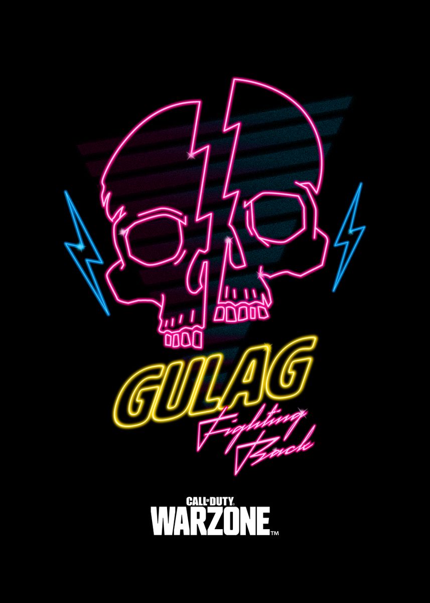 'Gulag' Poster, picture, metal print, paint by Call of Duty | Displate