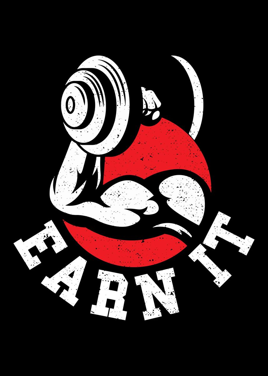 'Earn It' Poster by DesignsByJnk5 | Displate