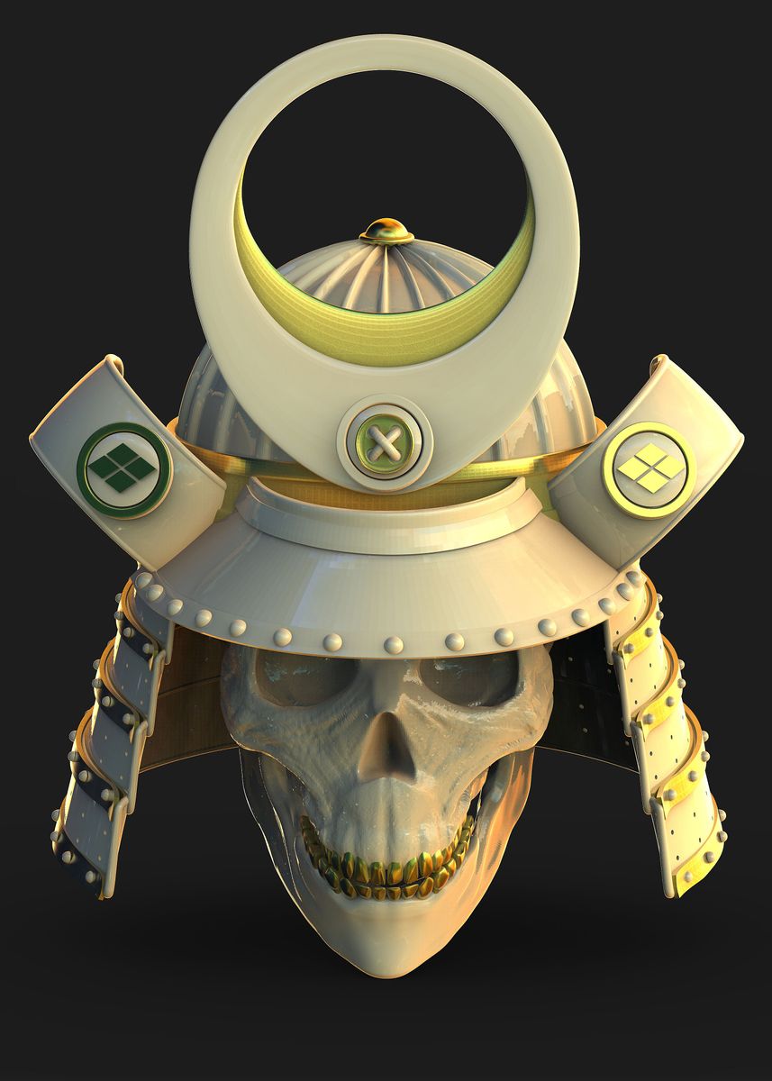 'WHITE SAMURAI ' Poster by | Displate