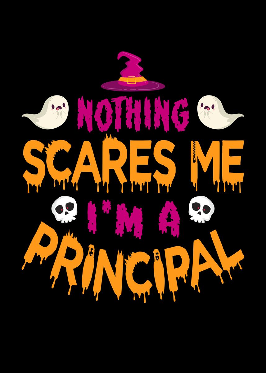 'Nothing scares me Im a' Poster by BeMi | Displate