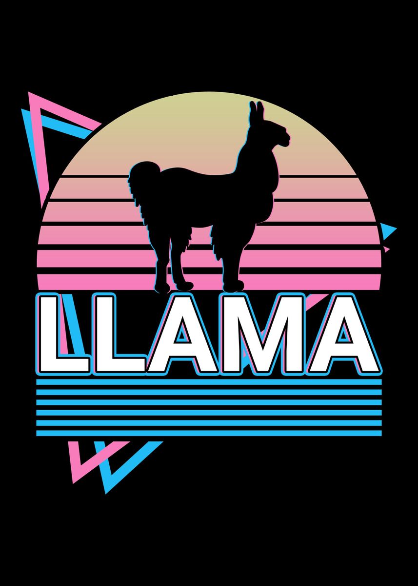 'Llama Alpaca' Poster by AestheticAlex | Displate