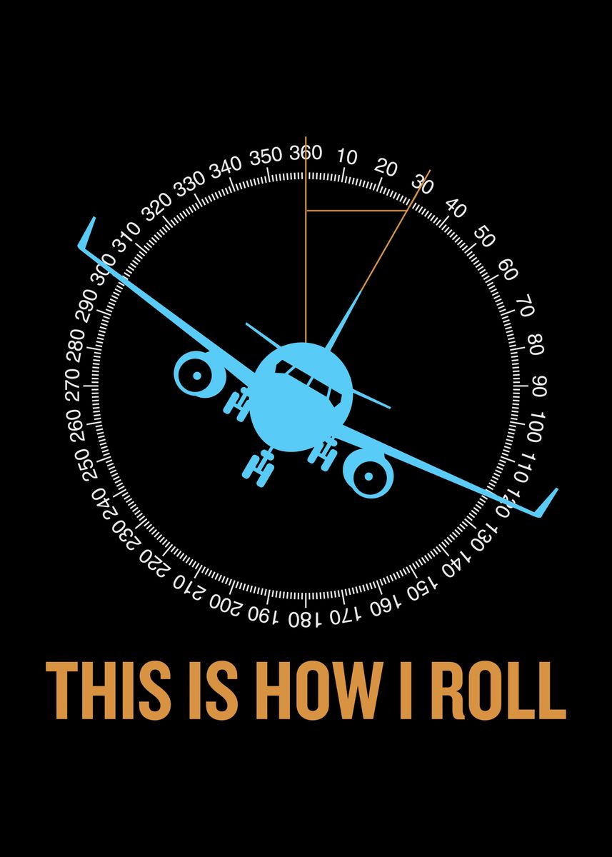 'This Is How I Roll' Poster, picture, metal print, paint by ZS C O M M ...