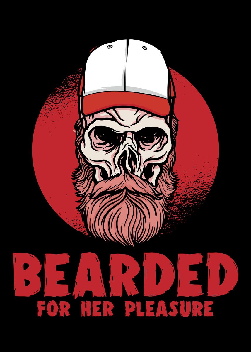 'Full Beard' Poster by BobbyBubble | Displate