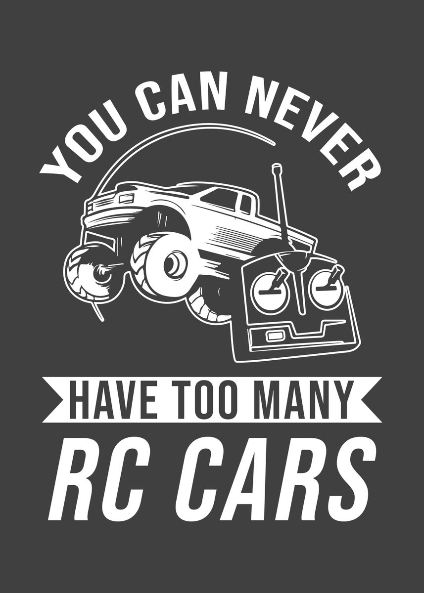 'Rc Car' Poster, picture, metal print, paint by schmugo | Displate