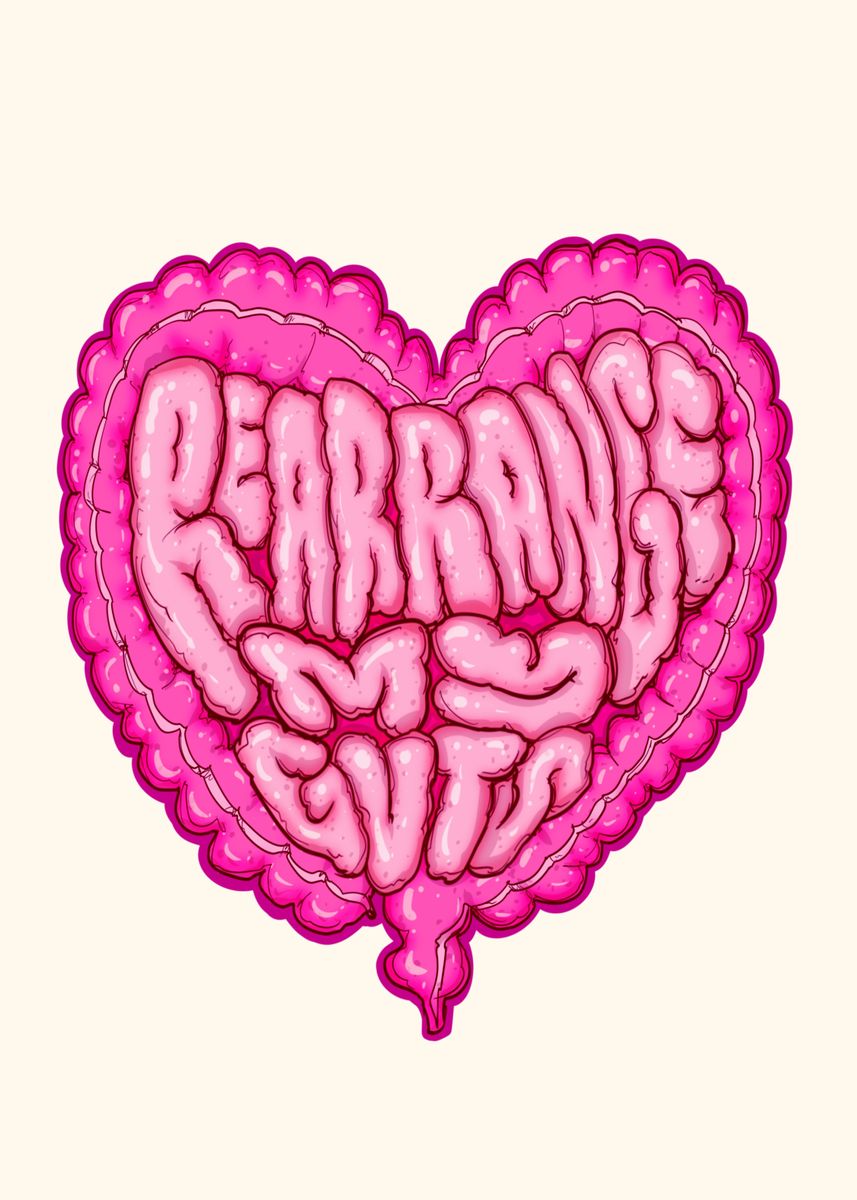 'Rearrange My Guts' Poster, picture, metal print, paint by LVB Art ...