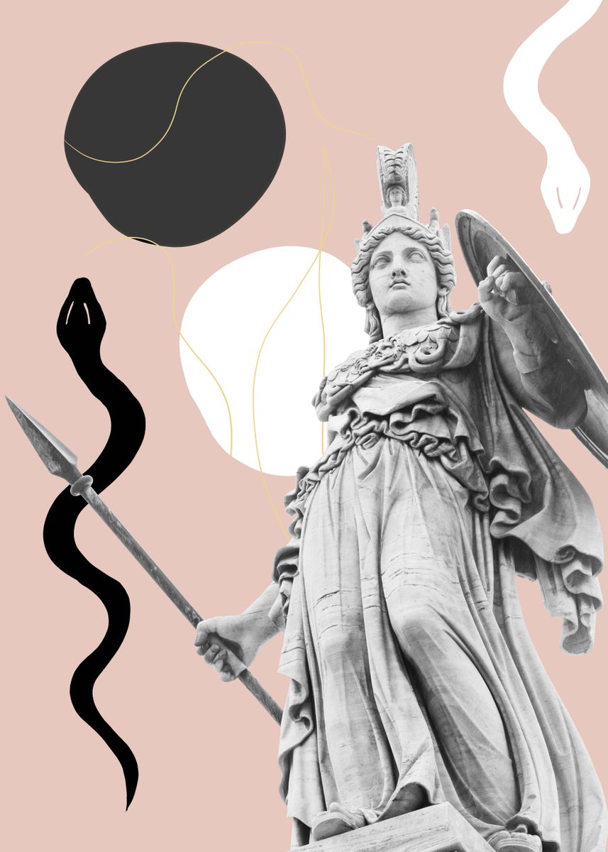 Athenas Snake Symbol
