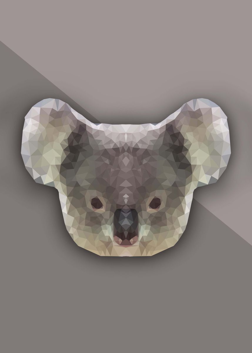 'Koala' Poster by Arctic Illustrations | Displate