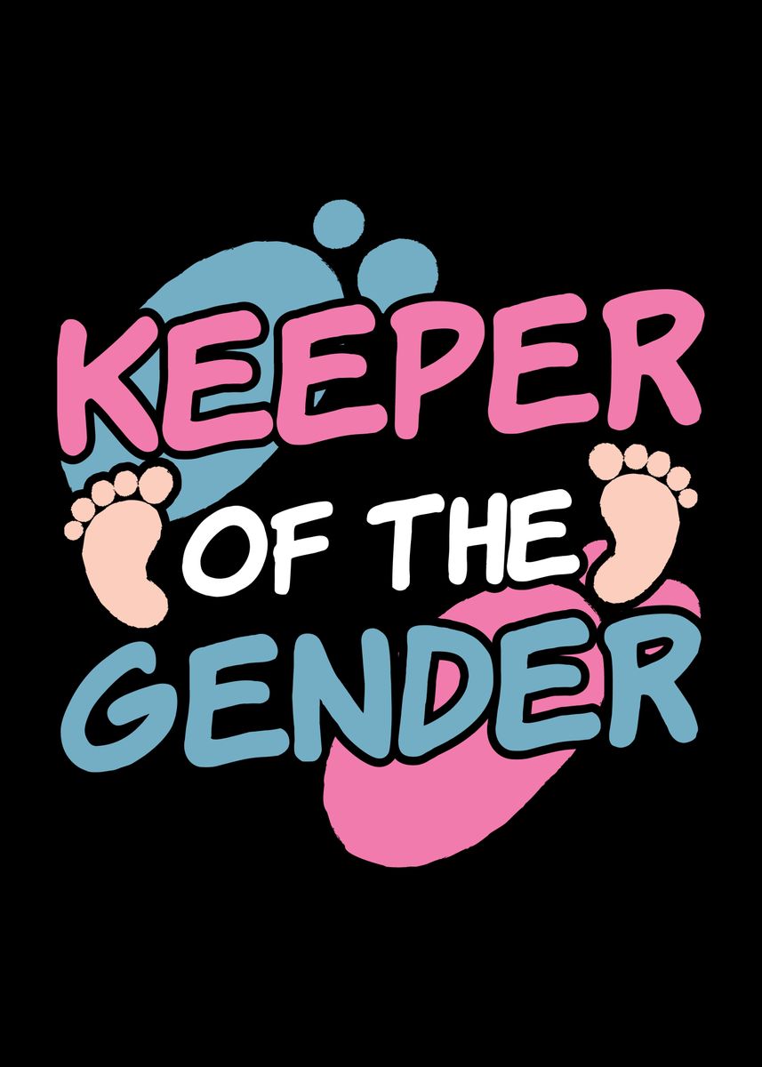 'Keeper Of The Gender' Poster, picture, metal print, paint by ZS C O M ...
