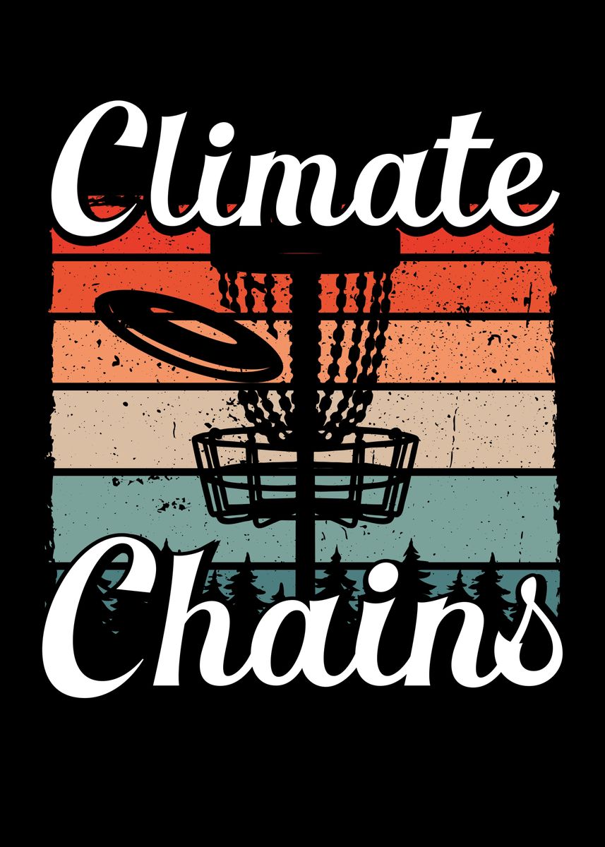 'Climate chains retro' Poster, picture, metal print, paint by BeMi ...
