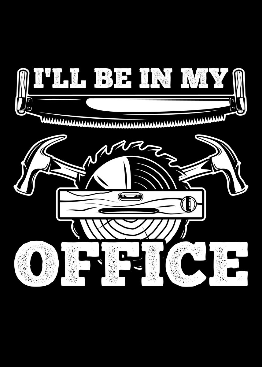 'Ill Be In My Office' Poster by Steven Zimmer | Displate