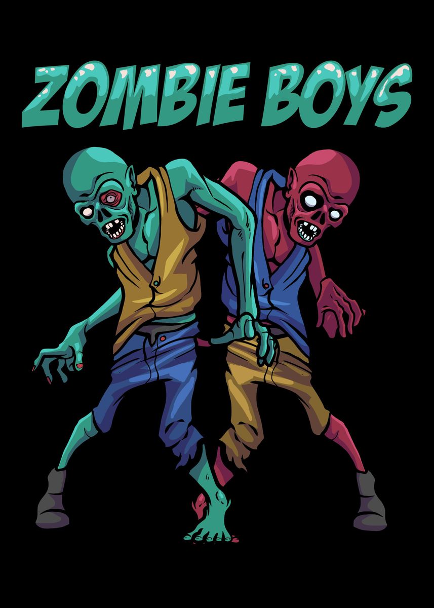 'Zombies' Poster by BobbyBubble | Displate