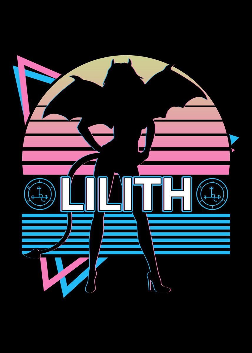 'Lilith Occult Satanic' Poster, picture, metal print, paint by ...